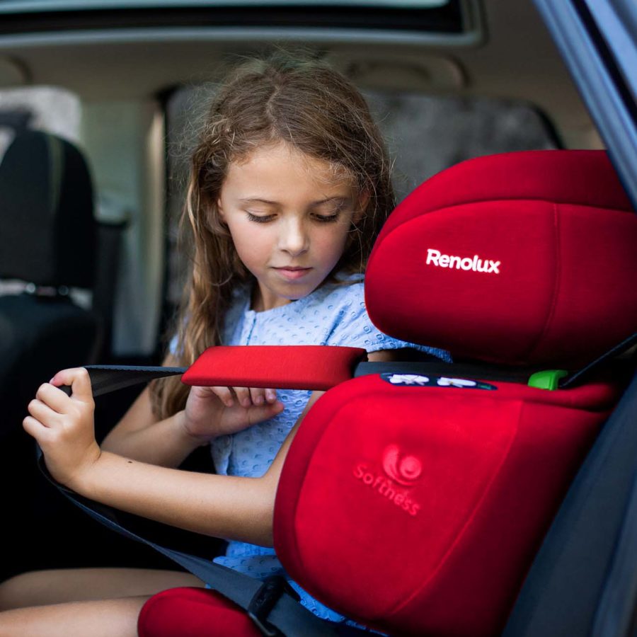 RENOFIX² Réhausseur Isofix R129 100-150 cm SOFTNESS® | Renolux